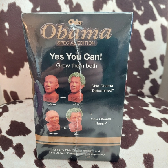 Joseph Enterprises | Other | New Sealed Chia Pet Happy Barack Obama ...